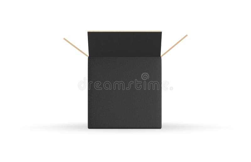 Blank Heavy-Duty Medium Open Packaging Box for Mock Up and Branding ...