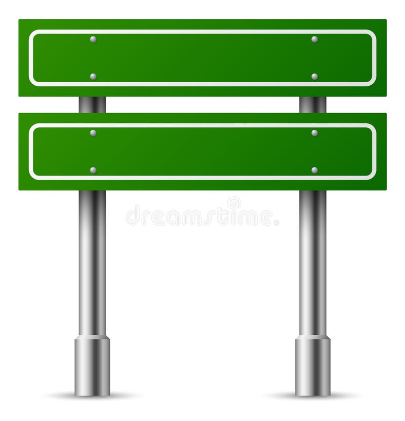 Blank Interstate Sign Stock Illustrations – 166 Blank Interstate Sign ...