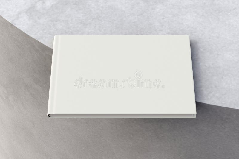 Blank book on the edge stock illustration. Illustration of empty ...