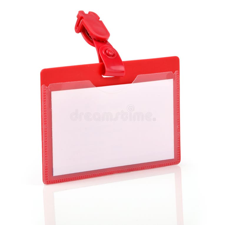 Blank id stock photo. Image of corporate, card, casual - 10818890