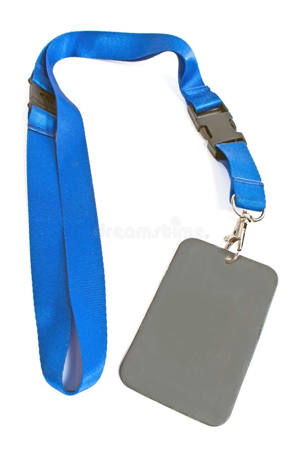 Blank ID card tag stock image. Image of marketing, advertising - 45292417
