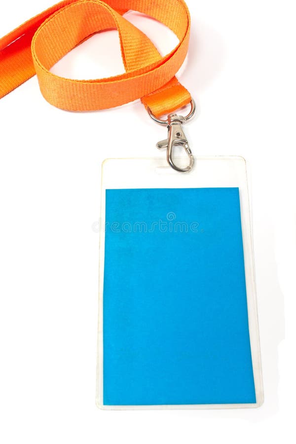 Blank ID card tag stock image. Image of card, empty, credential - 47506971