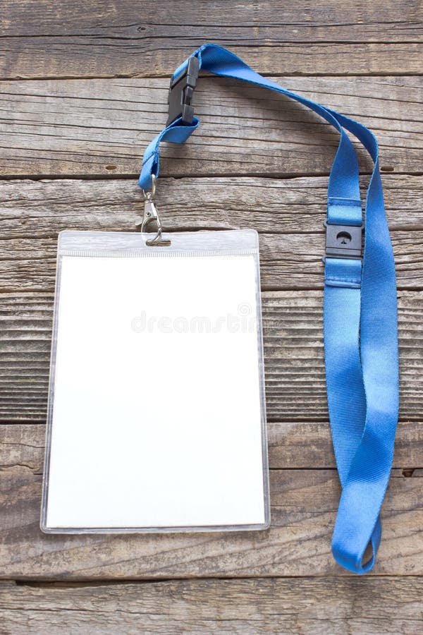Blank ID card tag stock photo. Image of corporate, badge - 34283984