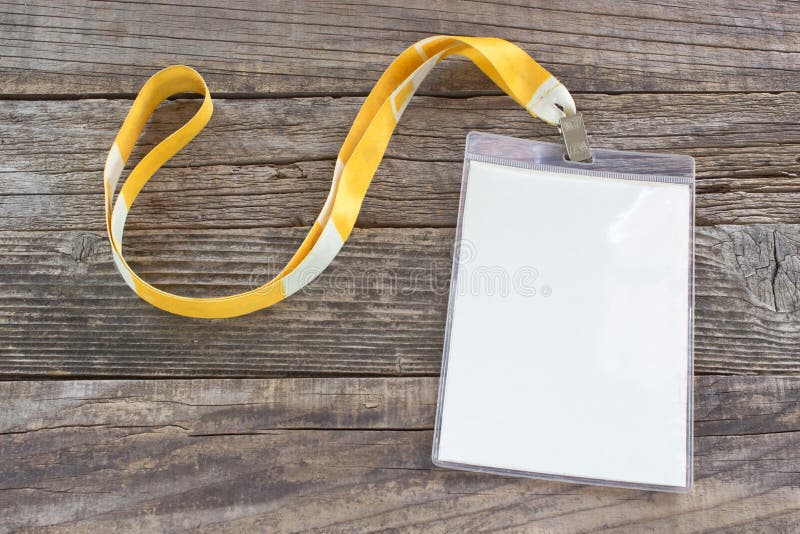 Blank ID card tag stock photo. Image of company, access - 19208964