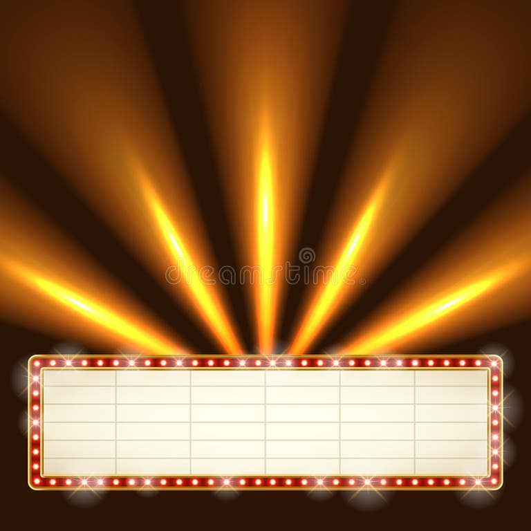 Stage Marquee Background Stock Illustrations – 3,078 Stage Marquee ...