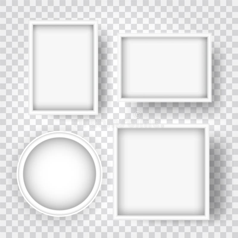 Blank Image frame template stock vector. Illustration of space - 255926950