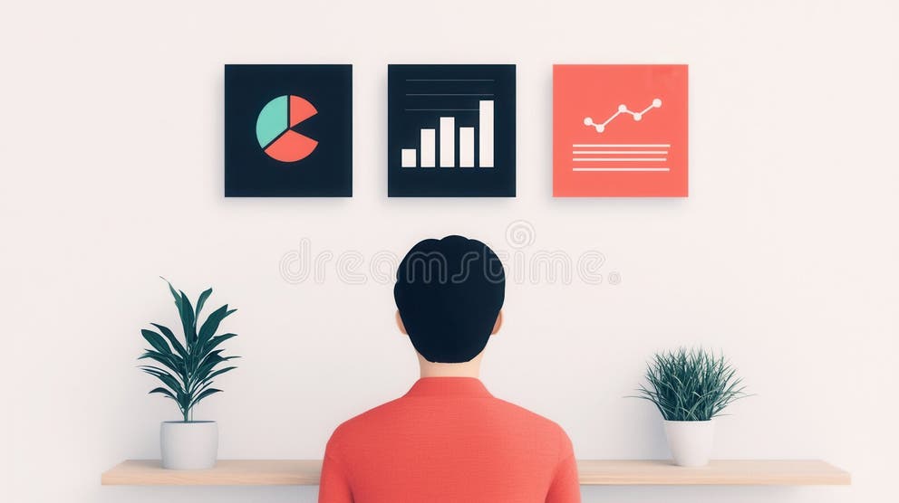 Blank Infographics Concept. Minimal Corporate Infographic with Empty ...