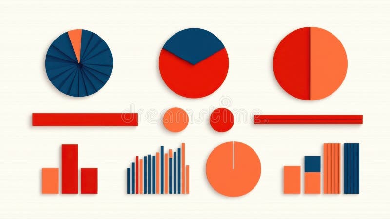 Blank Infographics Concept. Minimalistic Infographic Template with Soft ...