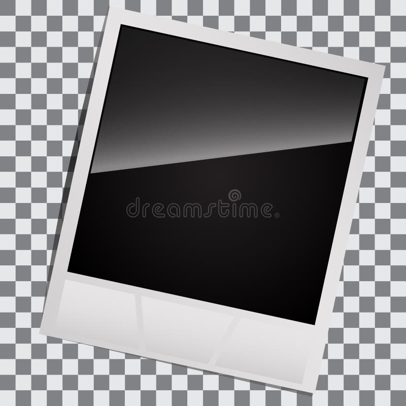 Blank for instant photos stock vector. Illustration of dirty - 70792193