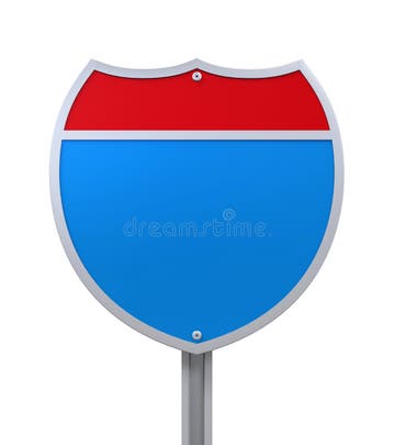 Blank Interstate Sign Stock Illustrations – 217 Blank Interstate Sign ...