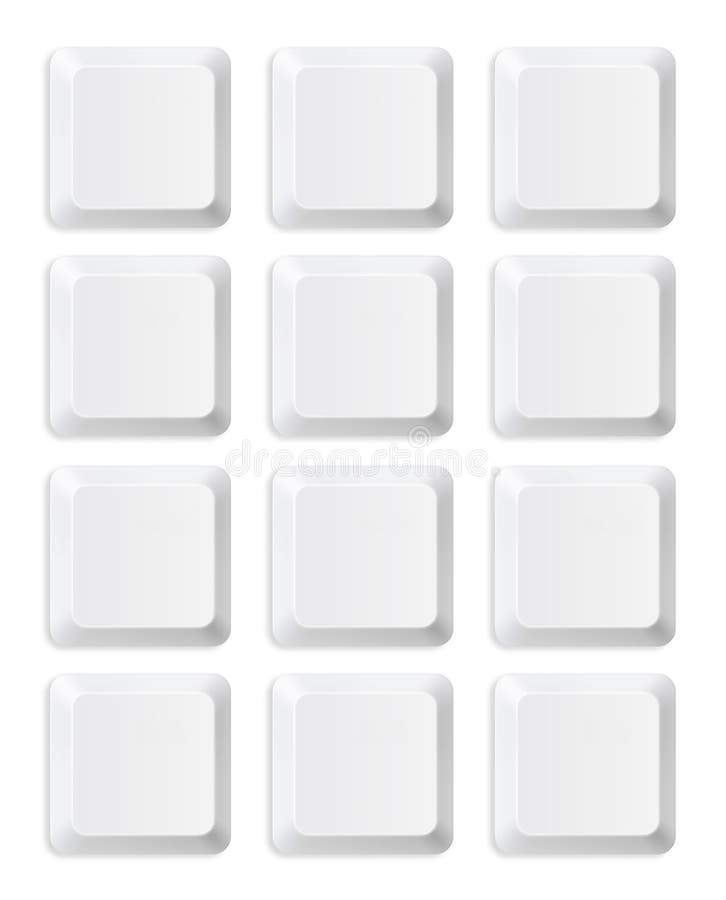 Blank keyboard buttons stock image. Image of internet - 318418473