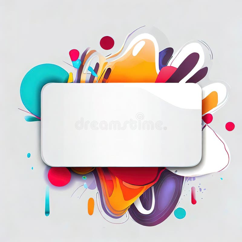 Blank Label,Abstract Vector Packaging Design Layouts,colorful Splashes ...