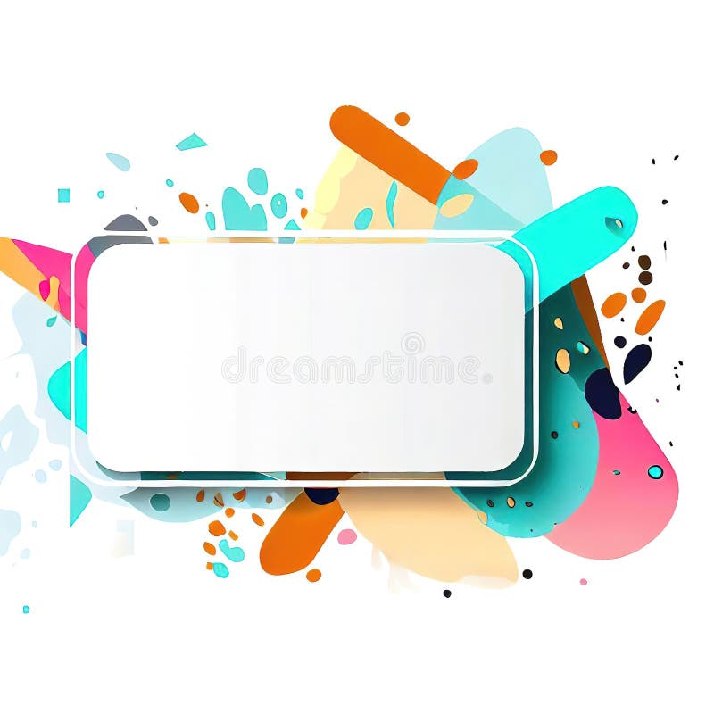 Blank Label,Abstract Vector Packaging Design Layouts,colorful Splashes ...