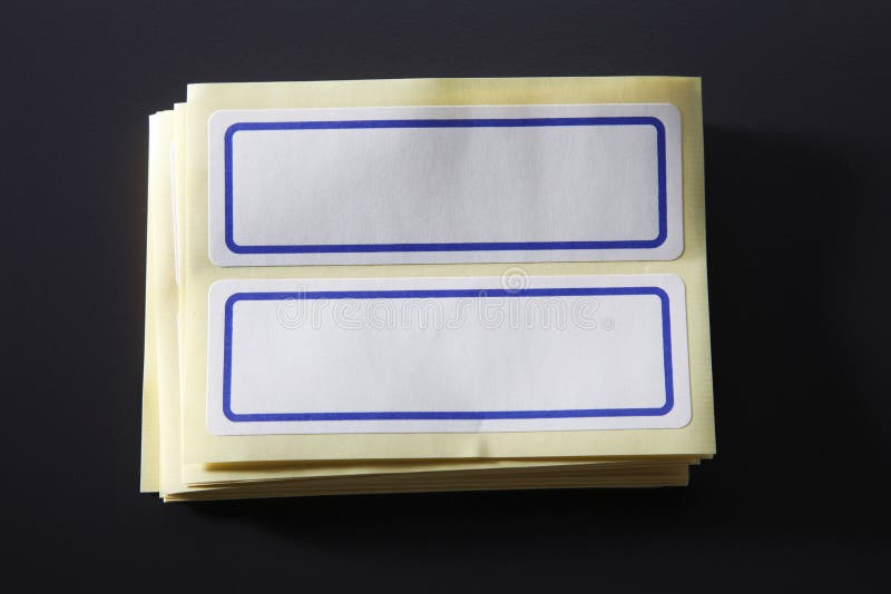 Blank label stock image. Image of element, abstract, shape - 48490313