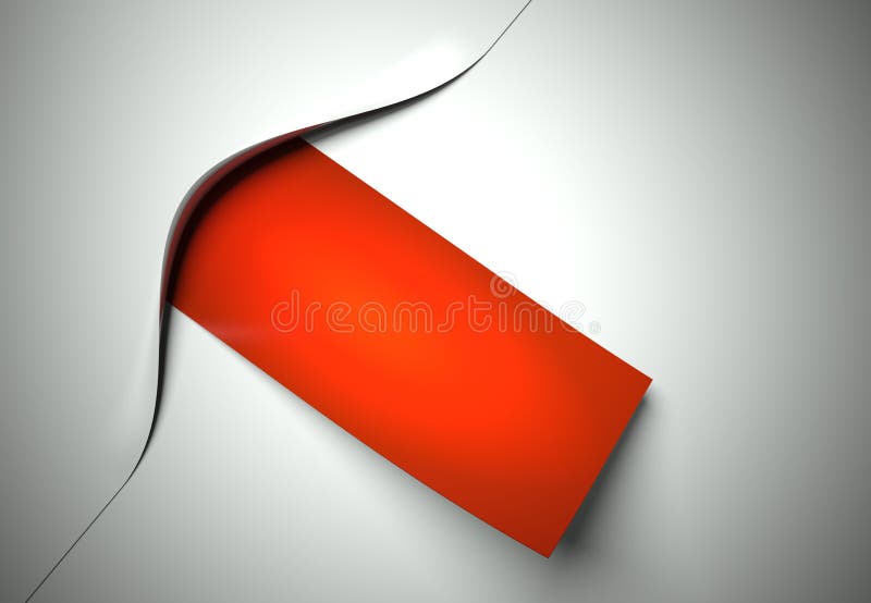 Blank Text Frames Cut Out in Paper, Copyspace Stock Illustration ...