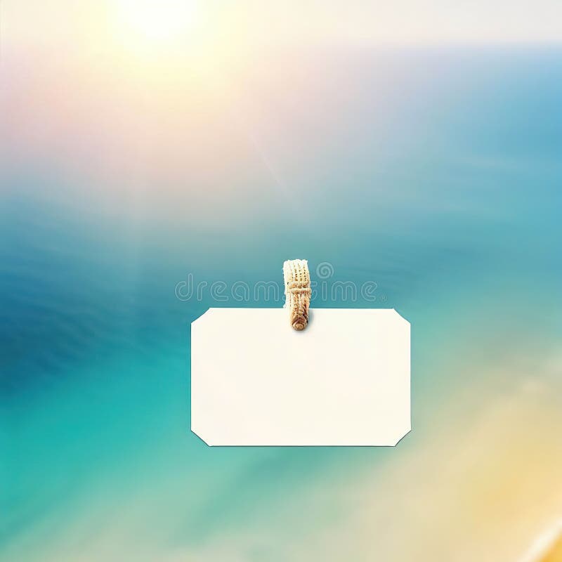 Blank Label - on Top View Coffee Beans Background with Generative AI ...