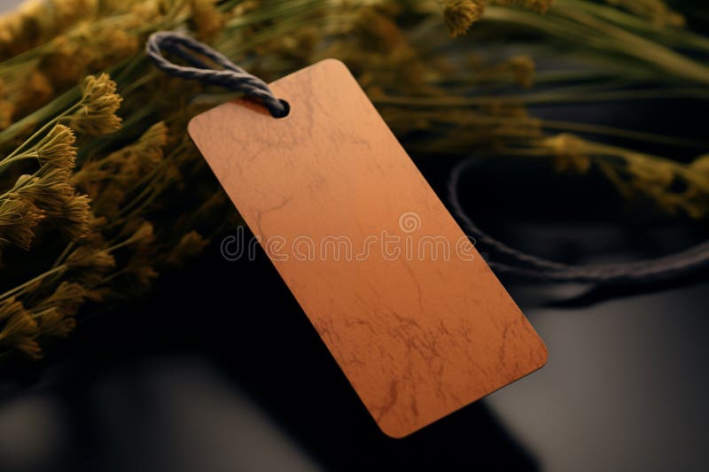 Blank Label and Tag Mockup Template for Branding Stock Illustration ...