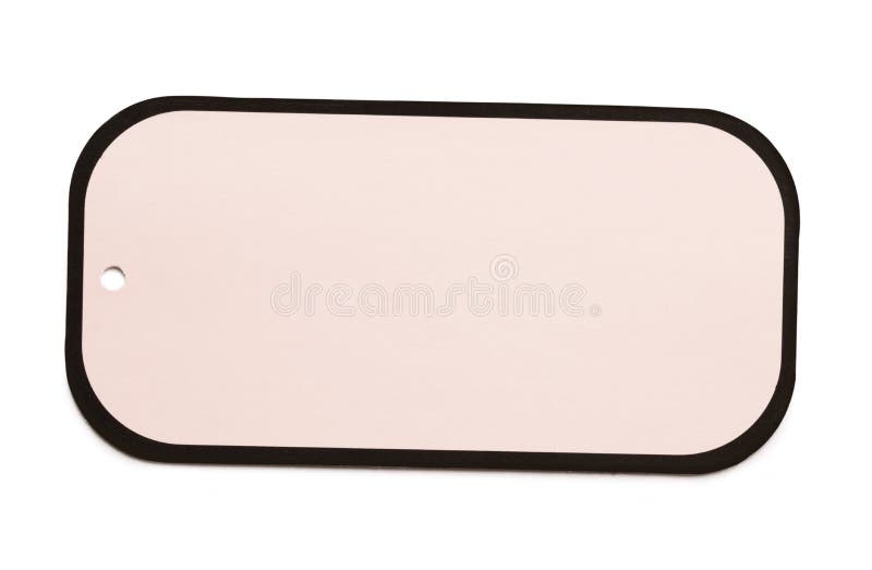 Blank label stock photo. Image of message, identification - 37515420