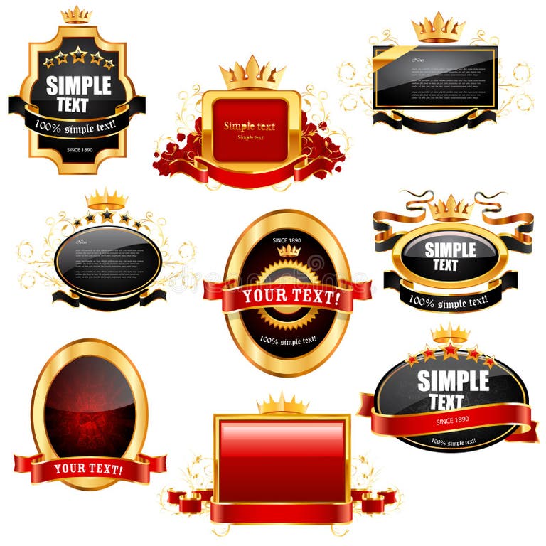 Fancy Labels Stock Illustrations – 961 Fancy Labels Stock Illustrations ...