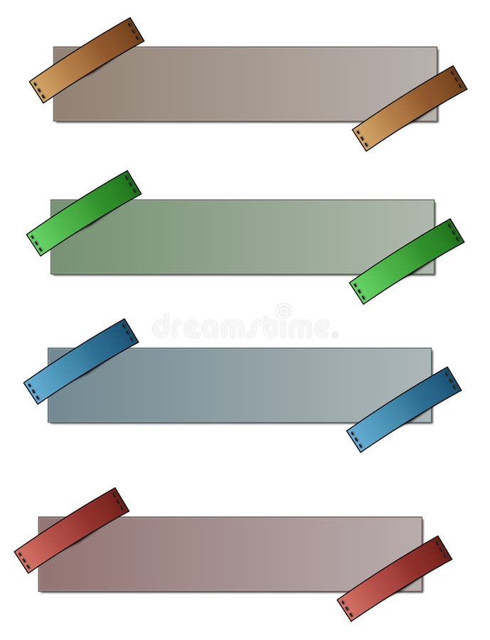 Set Four Corner Labels Stock Illustrations – 28 Set Four Corner Labels ...