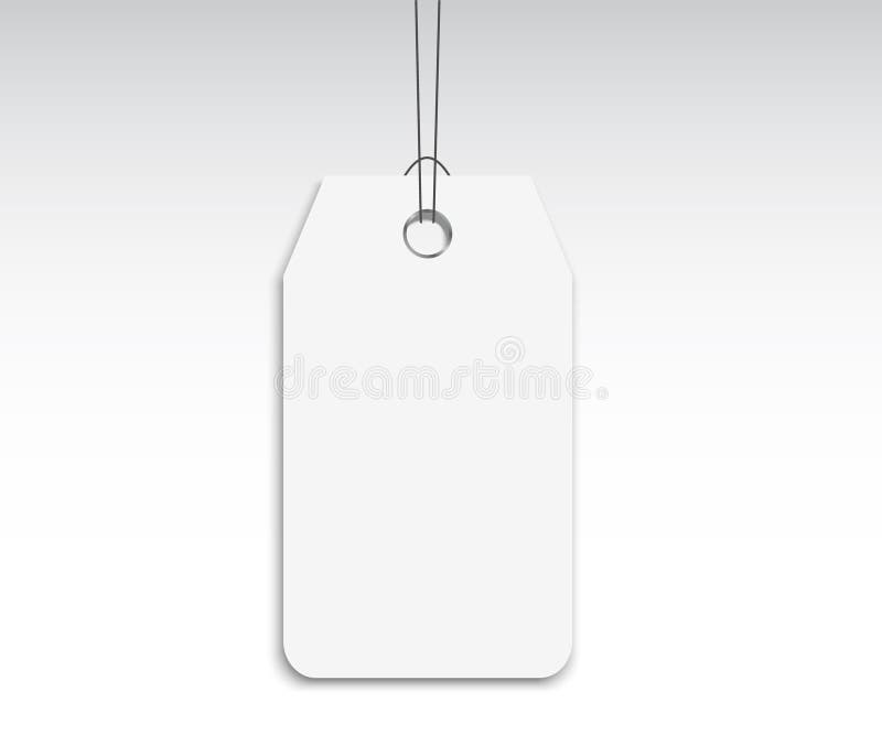 Blank Labels Template Price Tags Set Realistic Vector Stock Vector ...