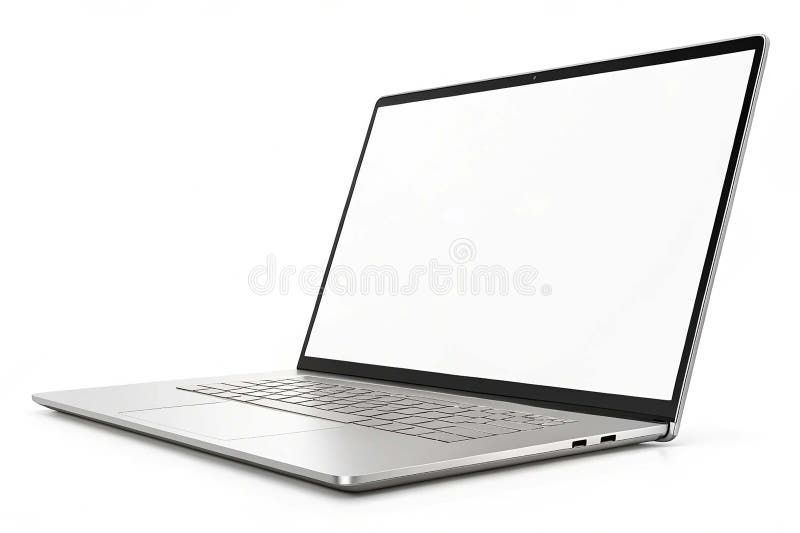 Blank Laptop Screen Mockup â€ Modern Technology for Design ...
