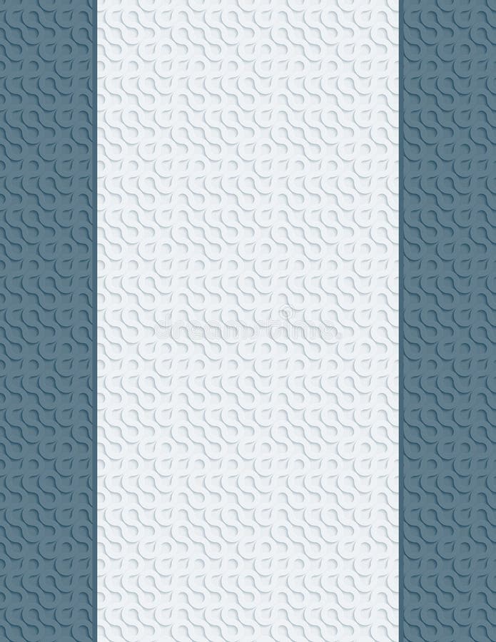 Blank Letter Page with 3D Texture Stock Illustration - Illustration of ...