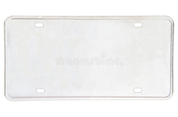 Blank License Plate stock photo. Image of vehicle, empty - 11969154