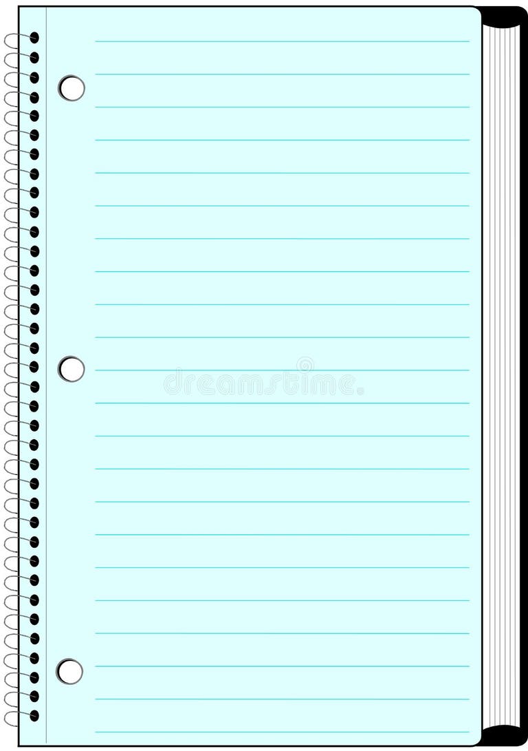 Lined Writing Paper Background Stock Illustrations – 4,665 Lined ...