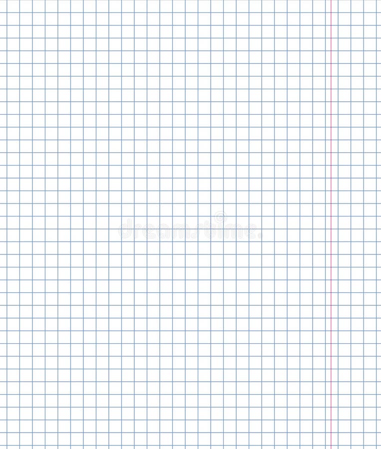 Blank Lined Notebook Sheet (with Diagonal Lines and Red Margin) Stock ...
