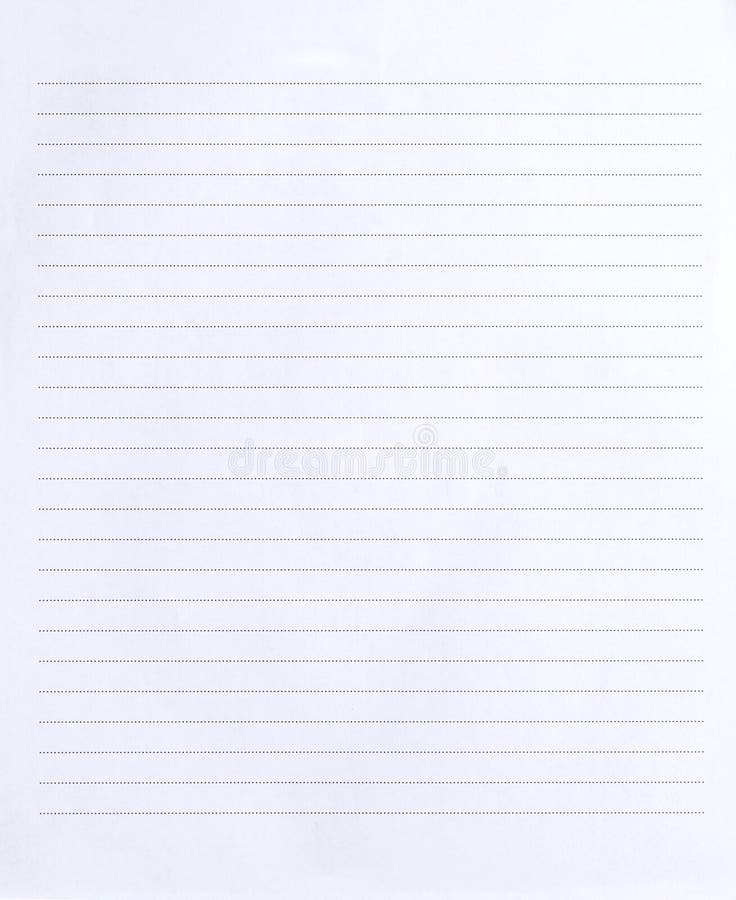 Full Lined Paper Background For Word Fun January Winter Printable