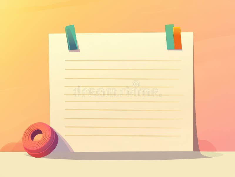 Lined Paper Roll Stock Illustrations – 434 Lined Paper Roll Stock ...