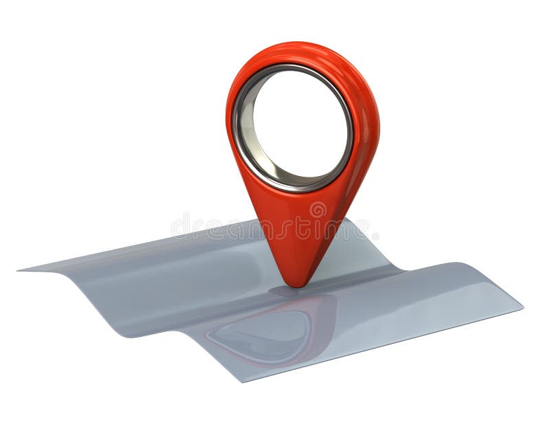 Blank location icon stock illustration. Illustration of computer - 48380622