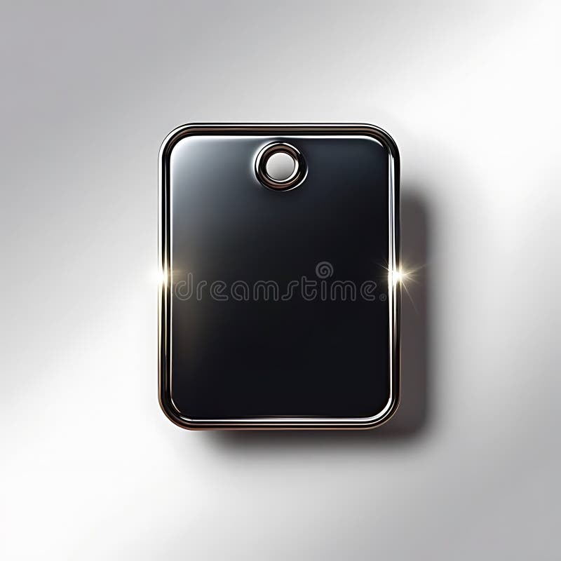 Blank Logo Mockup on Black Friday Shopping Tag Stock Illustration - Illustration of businesscard ...