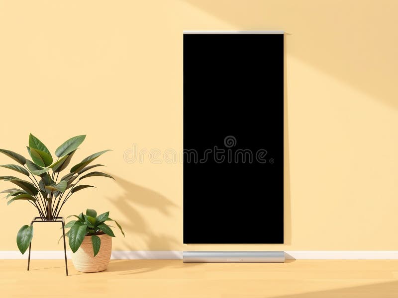 Blank Long Poster Mockup Template for Print Design Versatile and ...