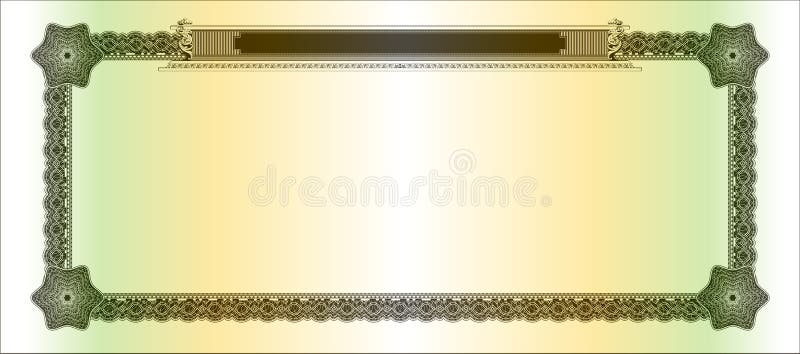 Blank Banknote Layout Free Stock Illustrations – 71 Blank Banknote ...