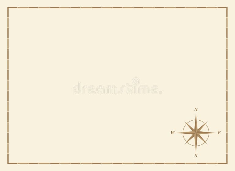 Blank Map Compass Rose Stock Illustrations – 867 Blank Map Compass Rose ...