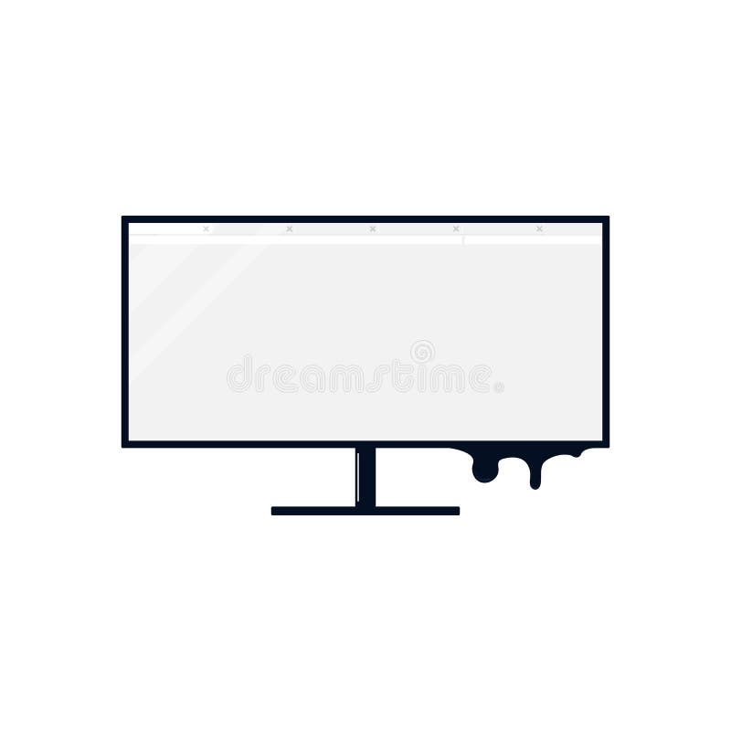 Melting Computer Stock Illustrations – 1,223 Melting Computer Stock ...