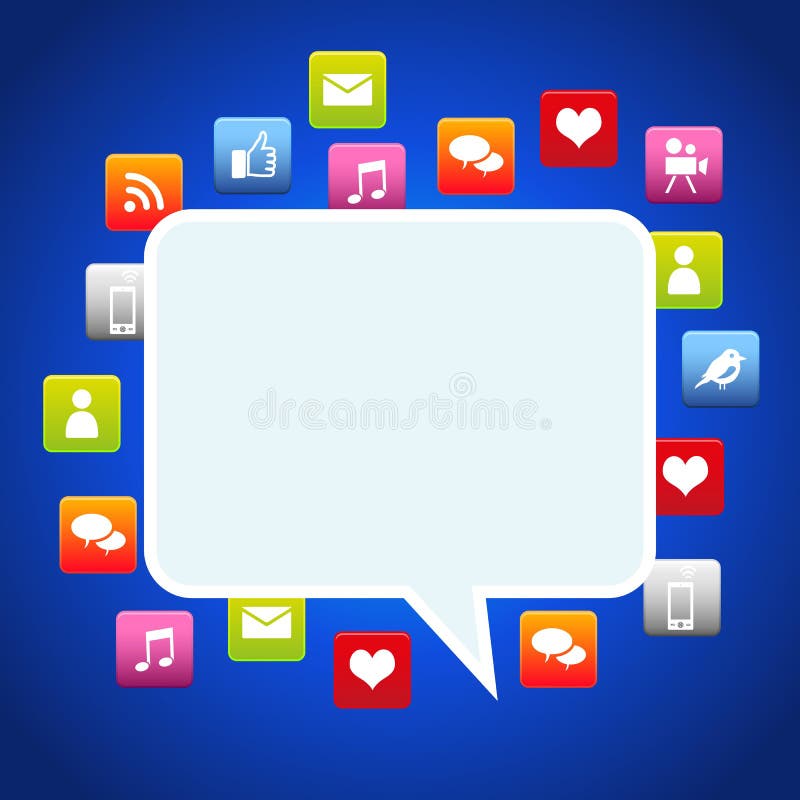 Communication tools stock vector. Illustration of mail - 12160587