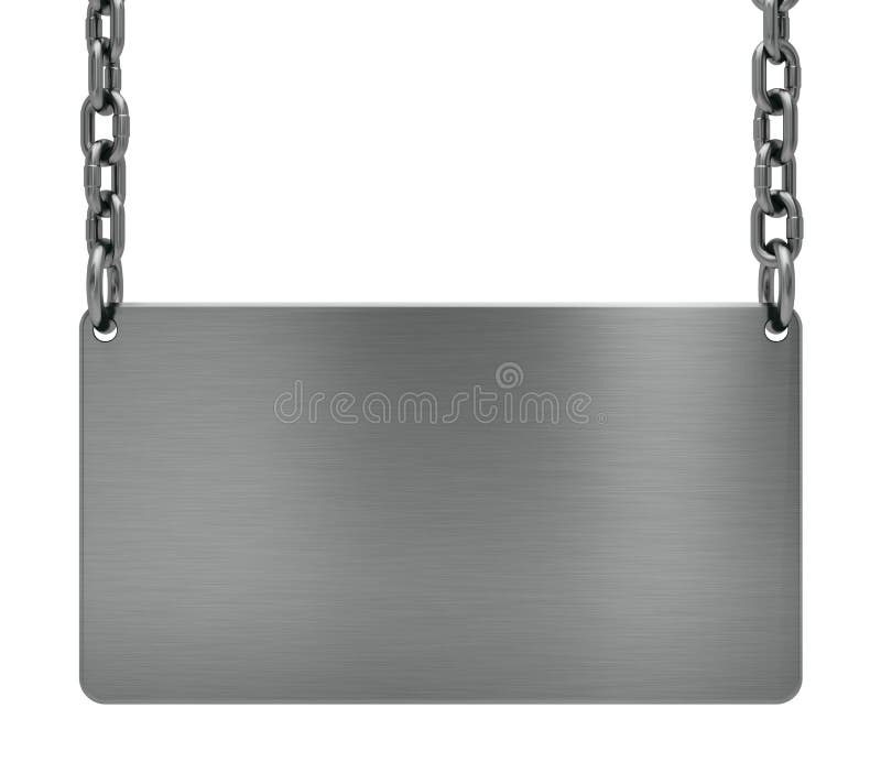 Empty steel plate stock illustration. Illustration of reflection ...