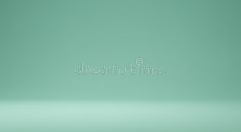 Blank Mint Green Studio Background Stock Illustration - Illustration of ...