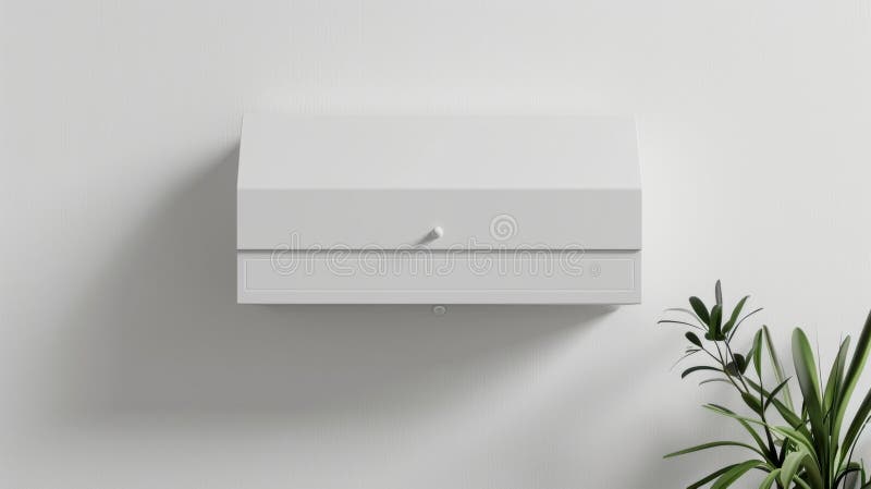 Blank Mockup of a Minimalist Mailbox with a Clean and Simple Design ...