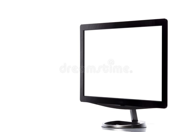 Blank Monitor stock photo. Image of blank, isolated, definition - 43358230