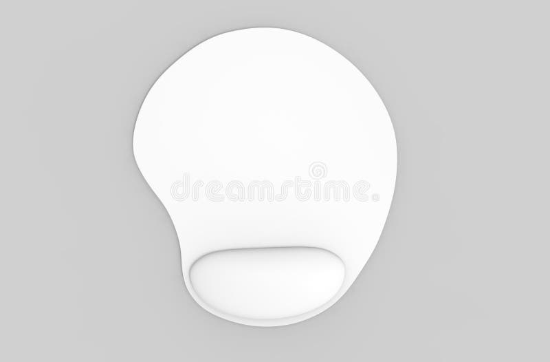 Blank Mouse Pad with Computer Mouse for Branding or Design Presentation ...