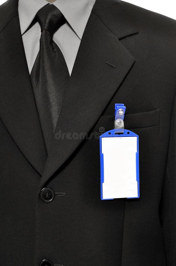 Blank Name Tag stock image. Image of office, business - 26528047