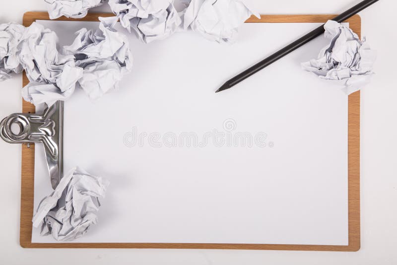 Blank for New Beginning To Start New Project Stock Image - Image of ...