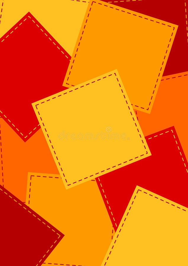 Blank Note Blocks Frame Border Stock Illustration - Illustration of ...