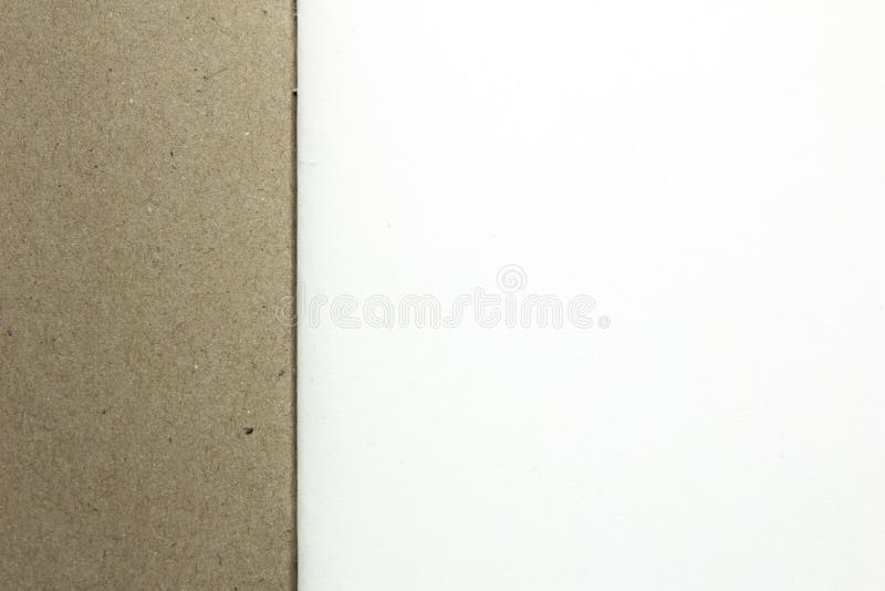 Blank Note with Brown Paper Stock Image - Image of notebook, list: 66638045