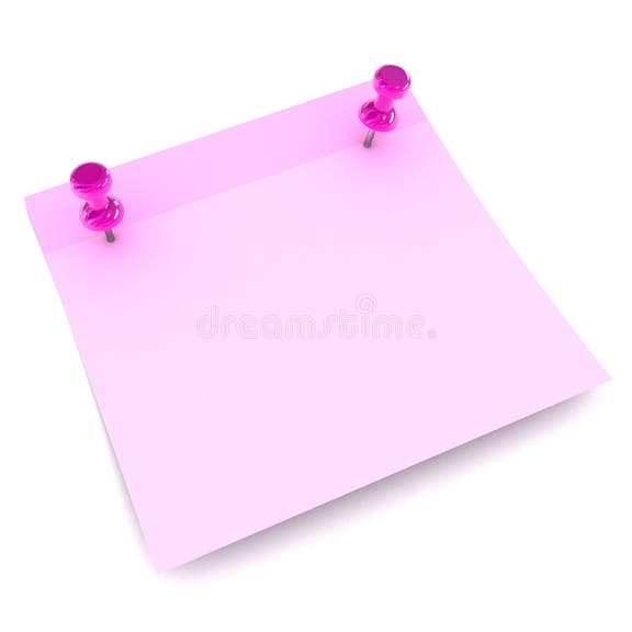 Blank Note Illustration stock illustration. Illustration of group ...