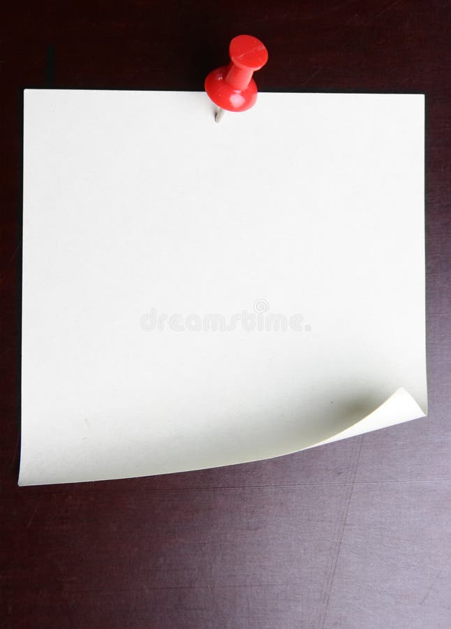 Blank note paper stock photo. Image of post, business - 6067218